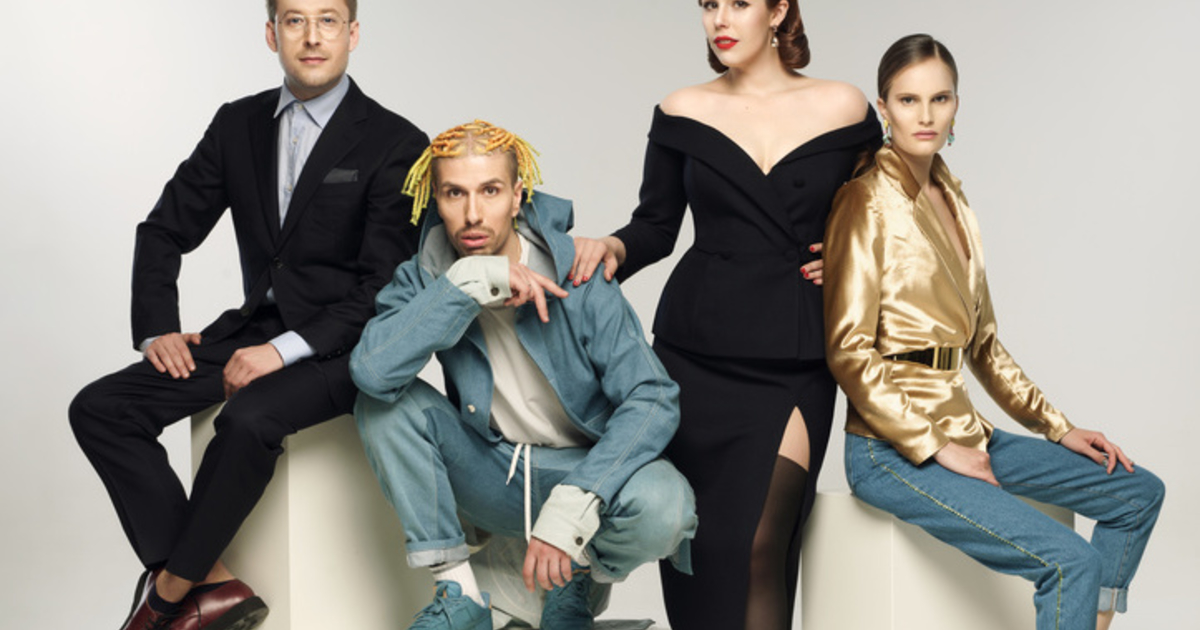 «Топ-модель по-украински» ходит по стенам и дефилирует по воздуху - tv.ua